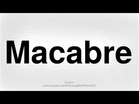 How To Pronounce Macabre | Halloween Special Playlist | Pronunciation Primer HD