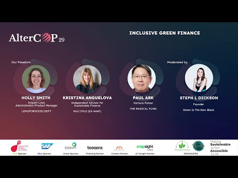 Inclusive Green Finance