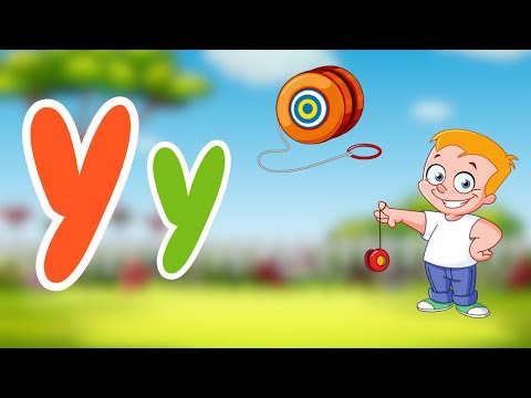 Easy Words Starting with Y for Kids | Letter Y