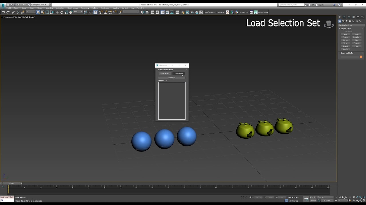 SelectionSet Tools Demo