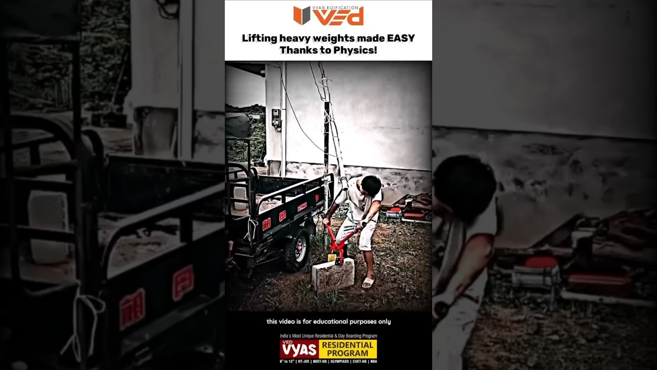 Physics Hack That Makes Heavy Weights EASY to Lift! 💡 The Science Behind Effortless Power! ⚙️