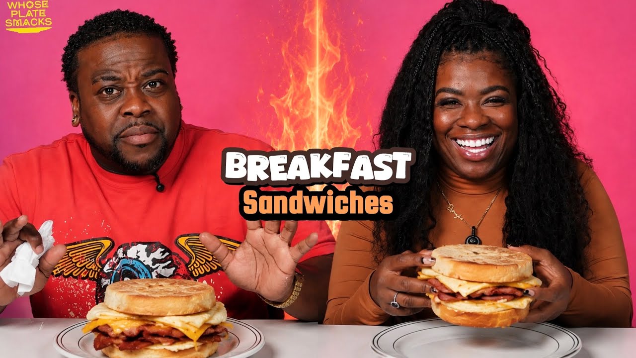 Strangers Try Each Others Breakfast Sandwiches 