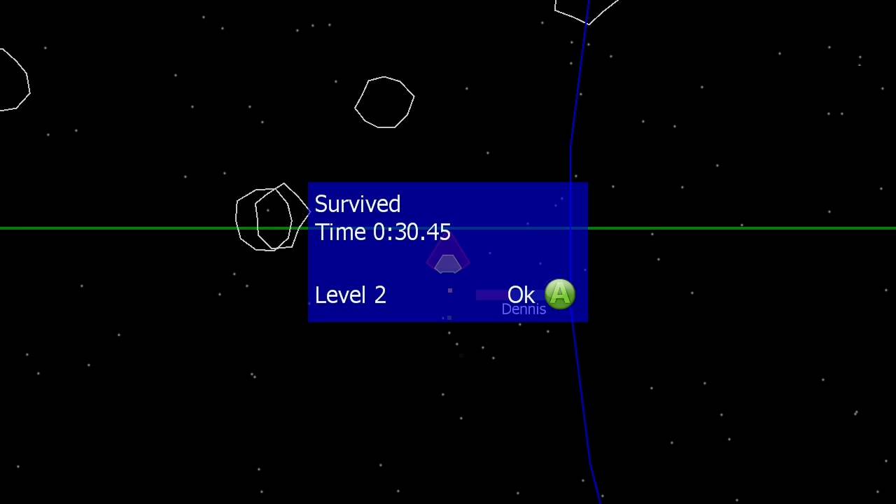 Asteroid Run - 2D XNA Full Demo