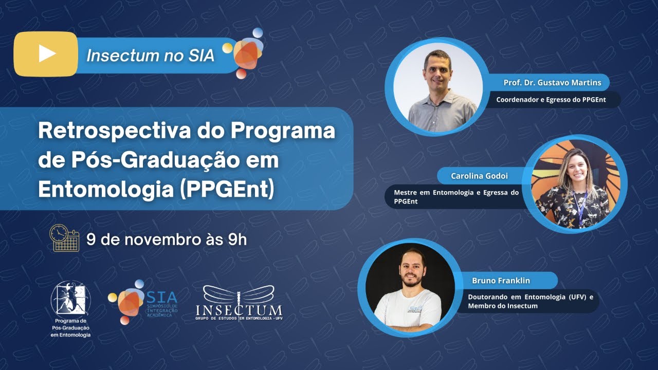 Retrospectiva do Programa de Pós-Graduação em Entomologia da UFV (PPGEnt)