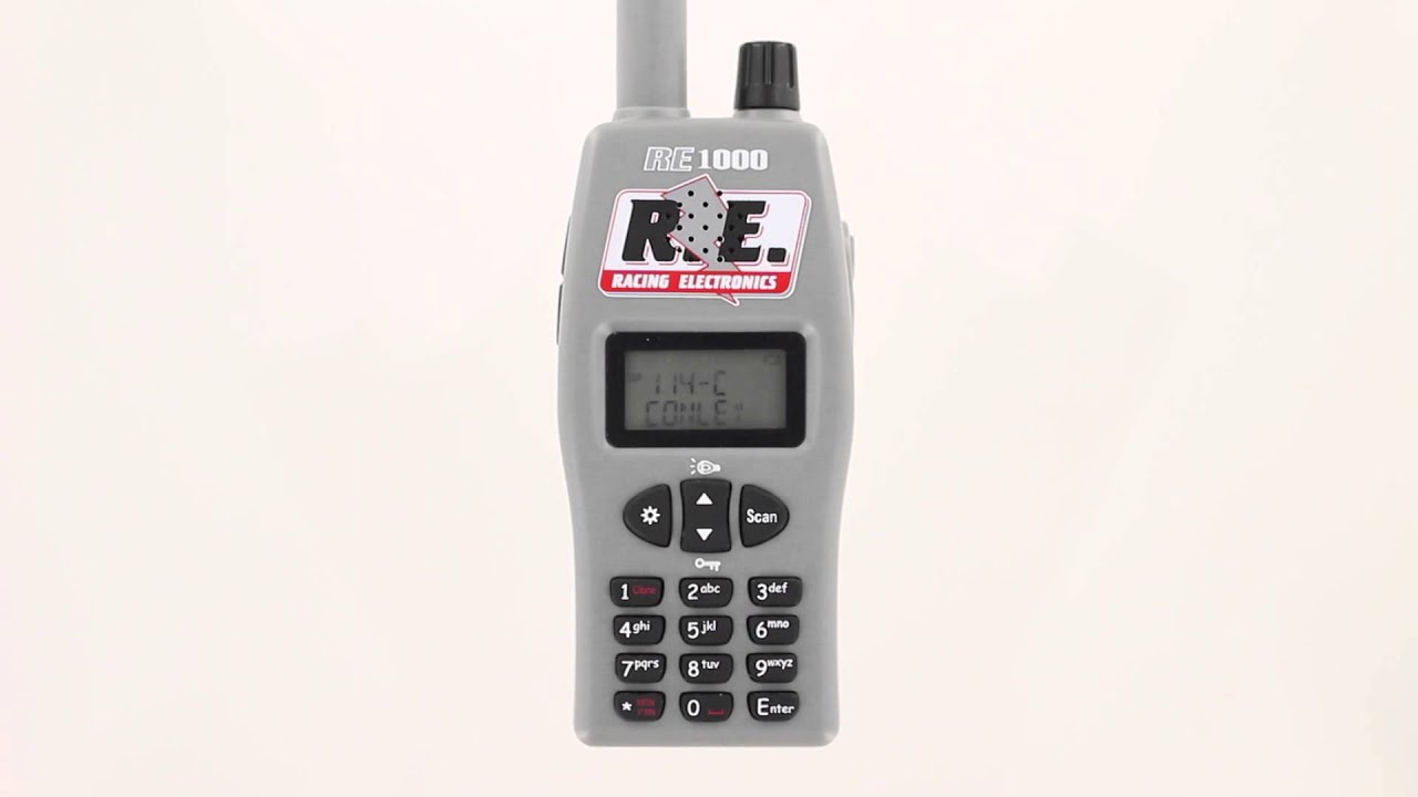 RE1000 Basic Scanner Operations