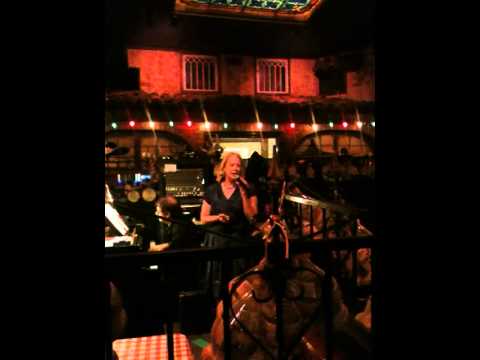 Jane Willson and Aubrey Manning Singing At Miceli's in Studio City