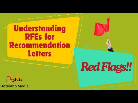 Letters of Recommendation for EB2 NIW and EB1A red flags. What is the RFE actually saying?