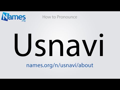 How to Pronounce Usnavi