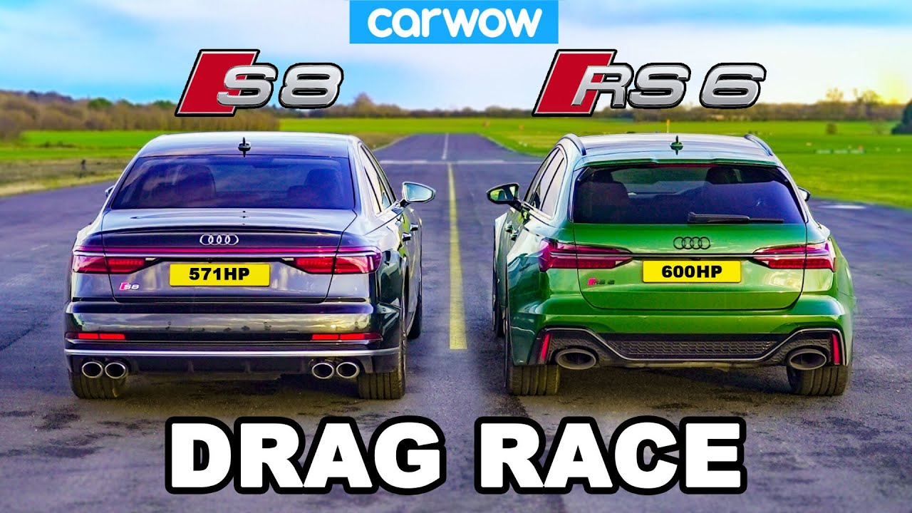 Audi S8 vs Audi RS6, There Can Be Only One Lord of the Rings - autoevolution