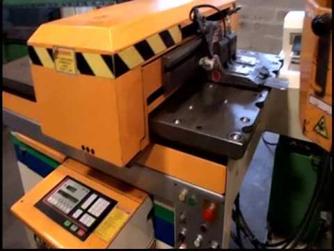 GEKA Model Puma-220/E-500 240 Ton Single End Hydraulic Punch with PAXY 1000 Two-Axis CNC Table