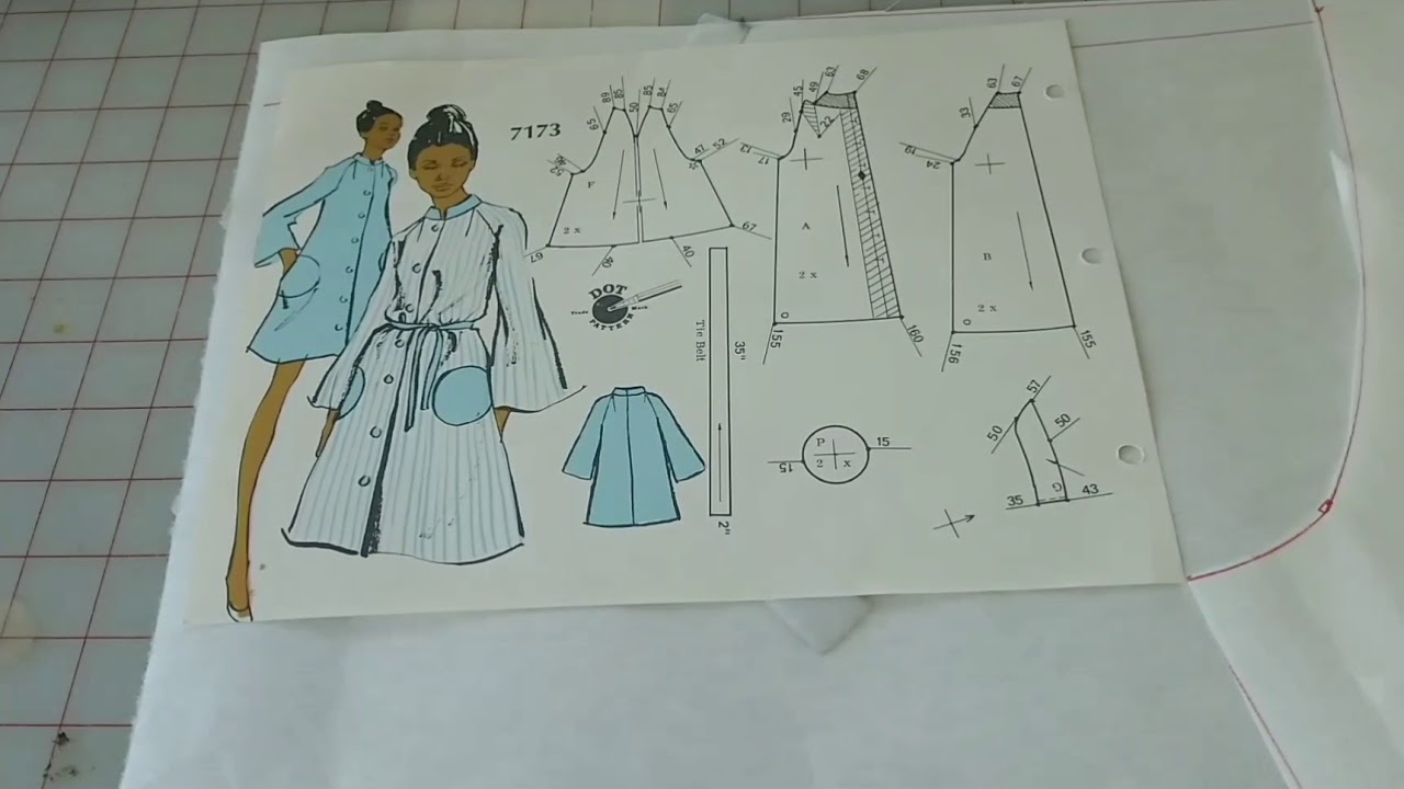 Dot Pattern Deluxe:adventures with a vintage sewing pattern system