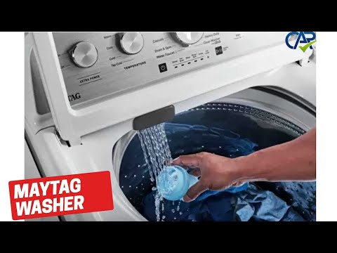 Maytag - 4.5 Cu. Ft. Top-Loading Washer Washing Machine Wash Cycle