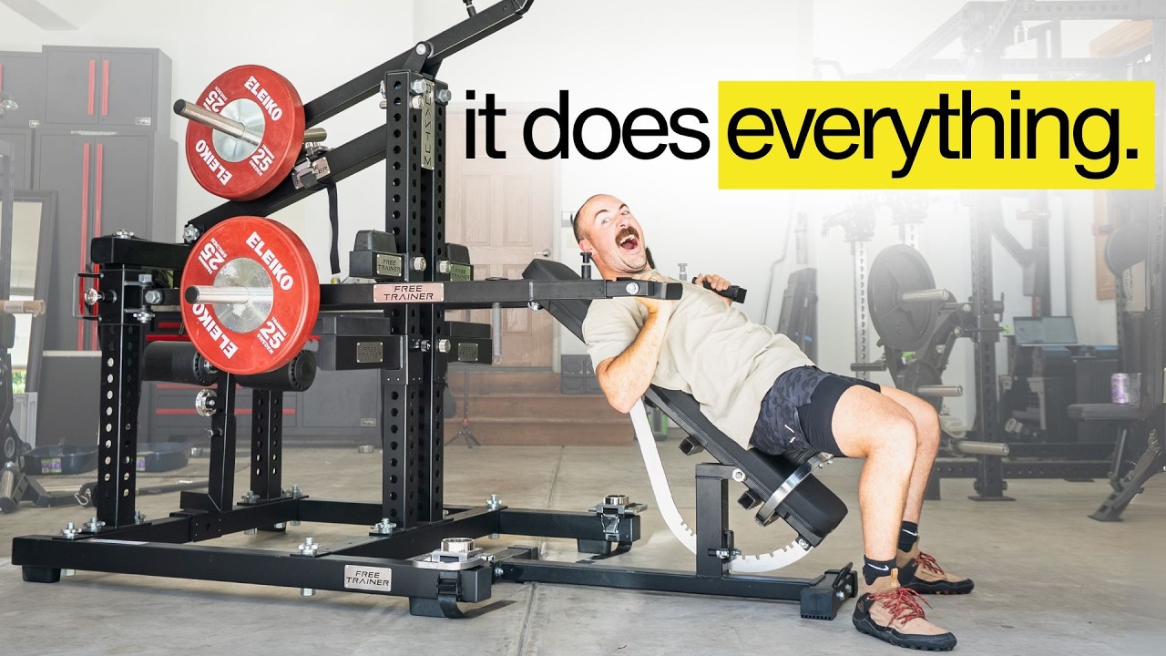 This all-in-one machine will change home gyms