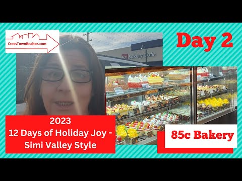Day 2 of 12 Days of Holiday Joy with a visit to 85c Bakery, a new delicious new bakery now in Simi.