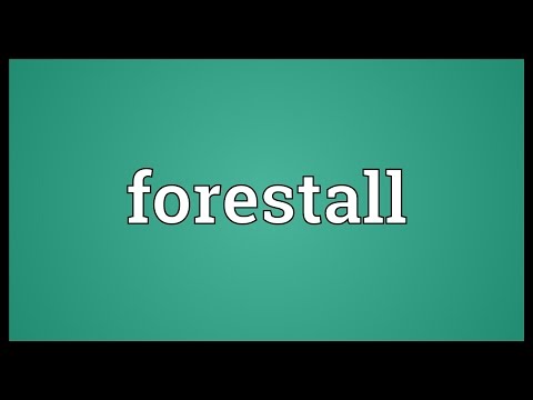 Forestall Meaning