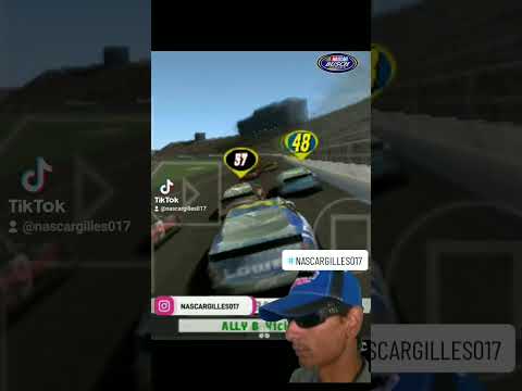 NASCAR Busch Android Emulator Race 15 (USG Sheetrock 300 at ChicagoLand)📲 Part 13 #NASCAR #Shorts