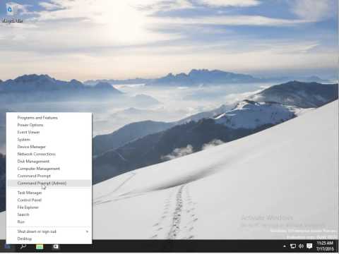 How to Open an Elevated (Admin) Command Prompt on Windows 10