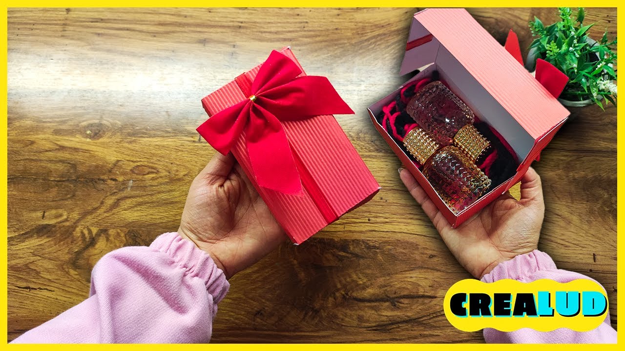 DIY INCREÍBLE: Cómo Crear Cajas de Regalo con Cartulina en Solo 5 Minutos