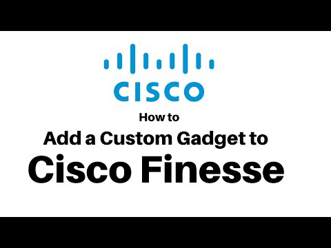 How to add a custom gadget to Finesse in UCCX 12.5