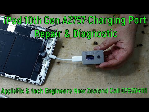 iPad 10th Gen Charging port Replacement A2757 A2696 A2777 | ipad repair Hamilton New Zealand