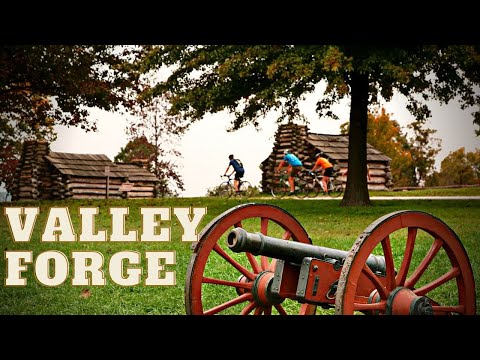 Touring the Valley Forge National Historical Park in Valley Forge Pennsylvania