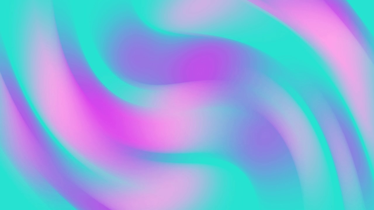 【No Sound】Cotton Candy Pastel Waves Screensaver | Aurora Gradient Ambient Background 2 Hours 4K