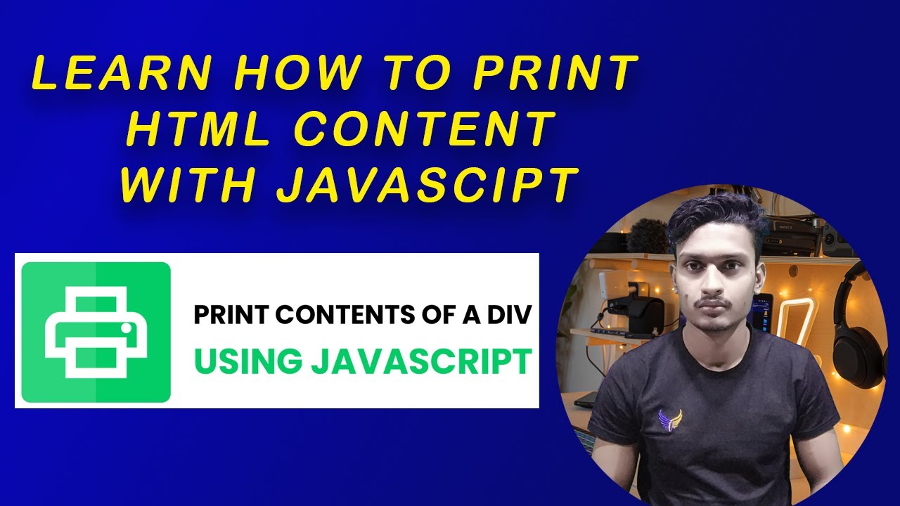 Printing a Page or Specific Element Data using JavaScript |  print() method
