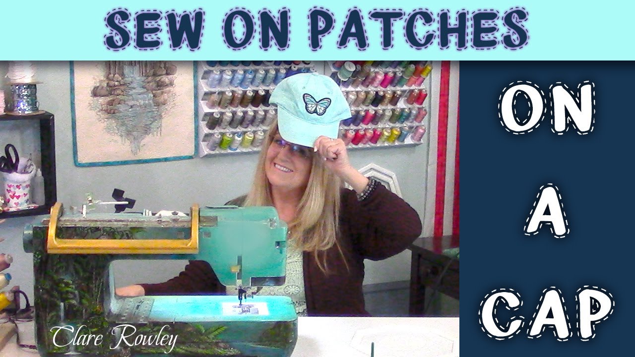 How to Sew a Patch on a Baseball Cap Tutorial
