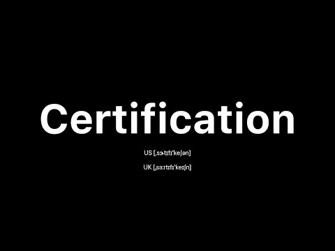 How to Pronounce Certification: 🇺🇸 American English vs. 🇬🇧 British English
