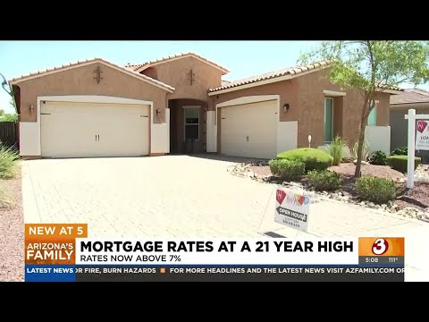 Arizona homebuyers squeezed as mortgage rates hit 21-year high