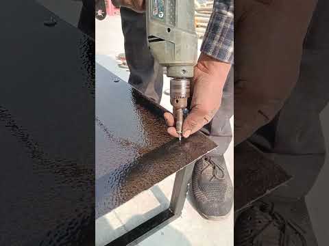 Drilling on polycarbonate sheet #sheet