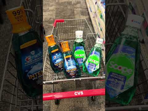 4 FREE MOUTHWASH AT CVS 6/8 #cvscouponing