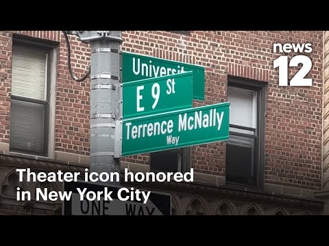 NYC street renaming pays tribute to theater legend Terrence McNally | News 12