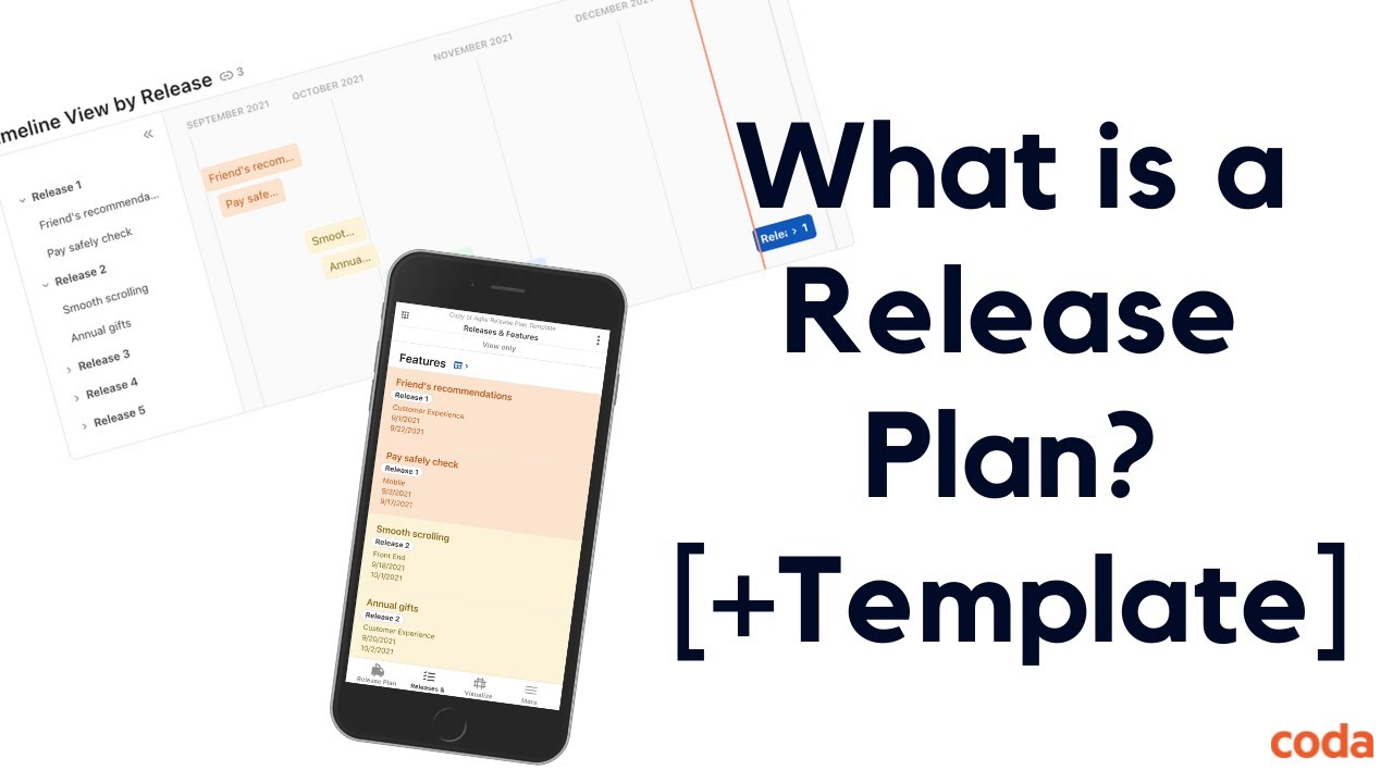 What is a release plan and how do product managers use them to show product features? [+Template]