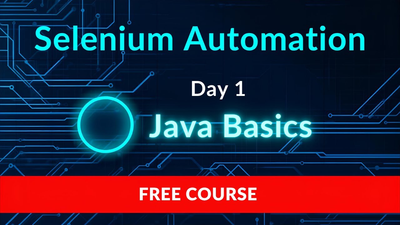 Selenium Automation Testing Training Day 1 | Java Basics & Features Explained –Free Course Bahrain