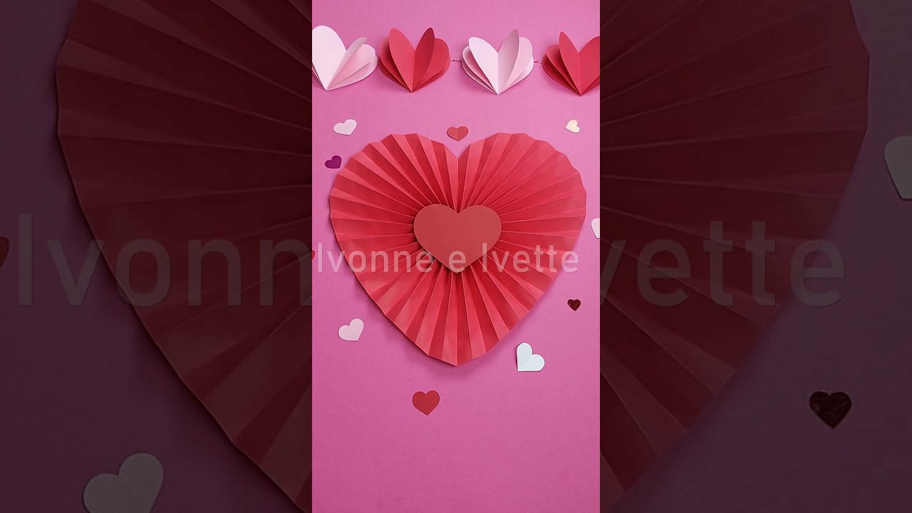 Rosette Heart #valentinesday #decoration