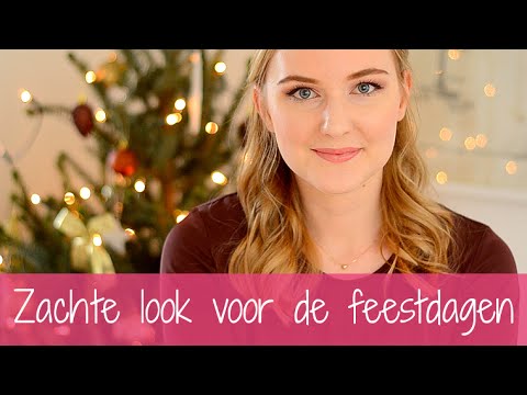 Zachte make-up look voor de feestdagen