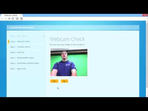 D2L v10.6 Student Tutorial: LockDown Browser - Monitor