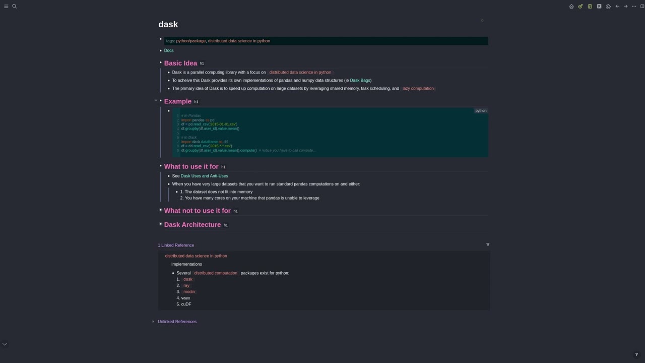 Distributed and Parallel Packages for Python