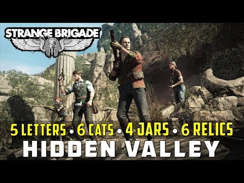 Every Collectible Location in Hidden Valley (All Relics, Letters, Jars, Cats) - STRANGE BRIGADE