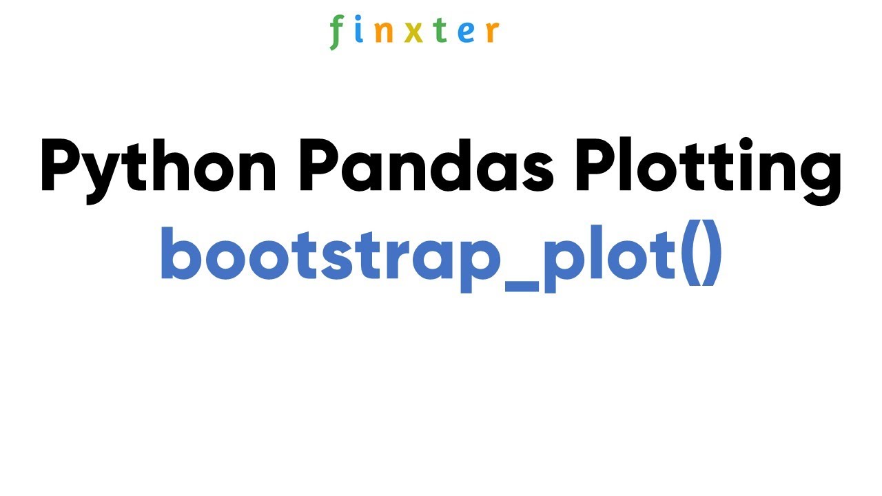 bootstrap_plot() - Pandas Plotting Module