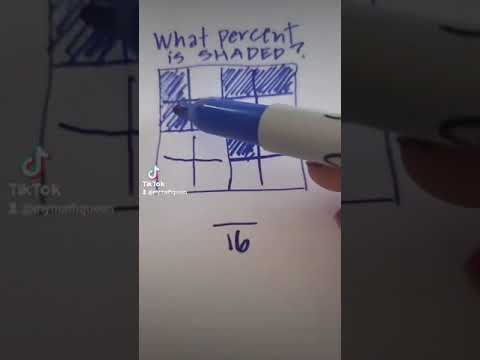 Math101: What Percent of the Figure is Shaded? #shorts