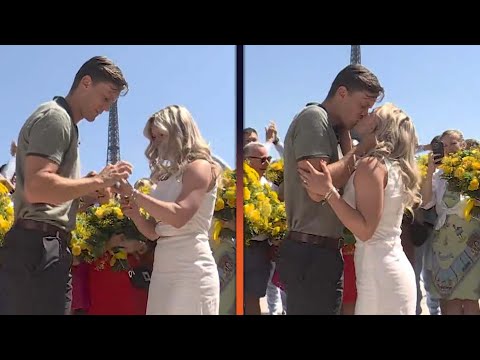 Olympic Rowing Gold Medalist Justin Best Proposes On Live TV - Classic ...