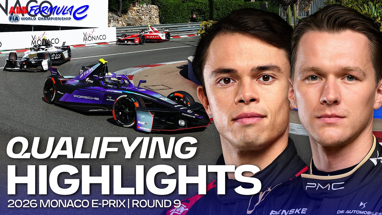 Qualifying | 2026 Monaco E-Prix Round 9 Qualifying Highlights
