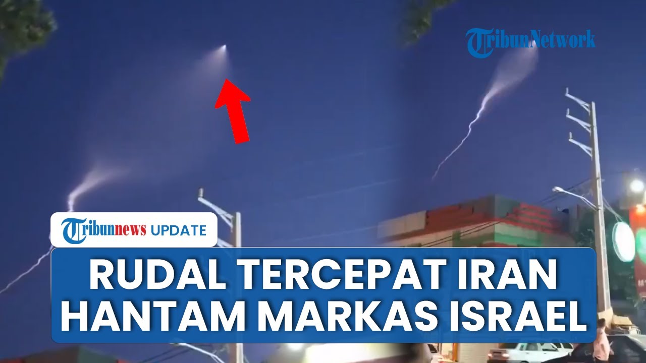Serangan Terbesar Kedua, Iran Pakai Rudal Tercepat Hancurkan Kantor ...