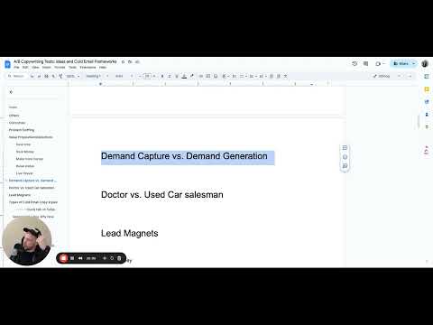 A/B Copywriting Tests: Hypothesis and Cold Email Frameworks