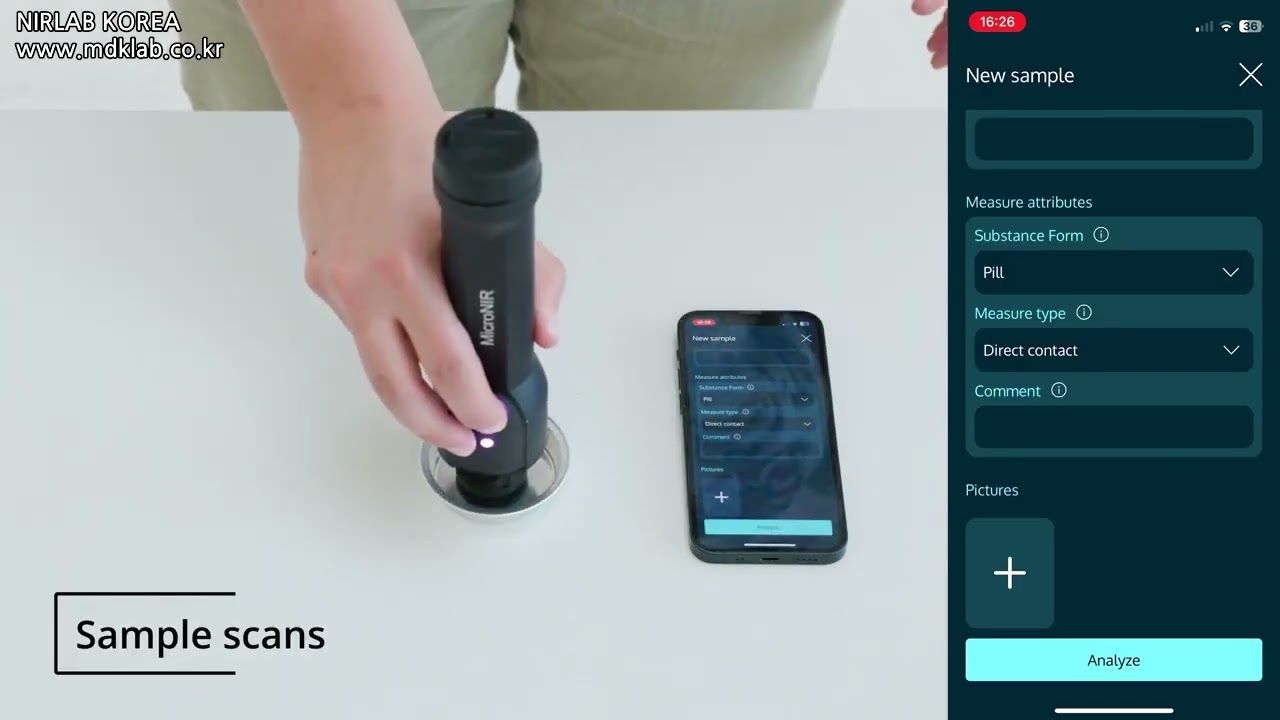 NIRLAB - Handheld NIR Spectrometer