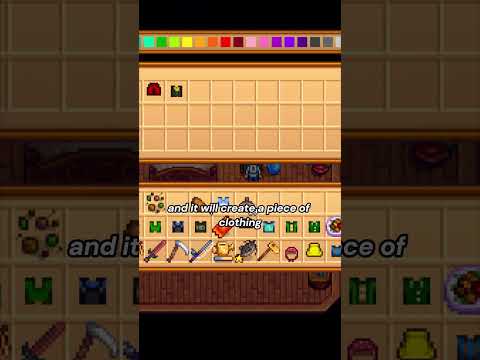 Crafting Clothing in Stardew Valley (2024) | Emily's Sewing Machine