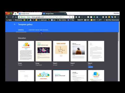 Docs Template Gallery