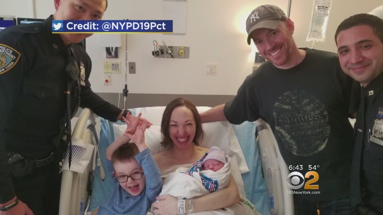 NYPD Officers Help Deliver Easter Baby